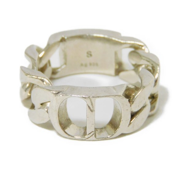 Dior | Jewelry | Christian Dior Dior Ring Cd Icon Chain Link S Icon ...